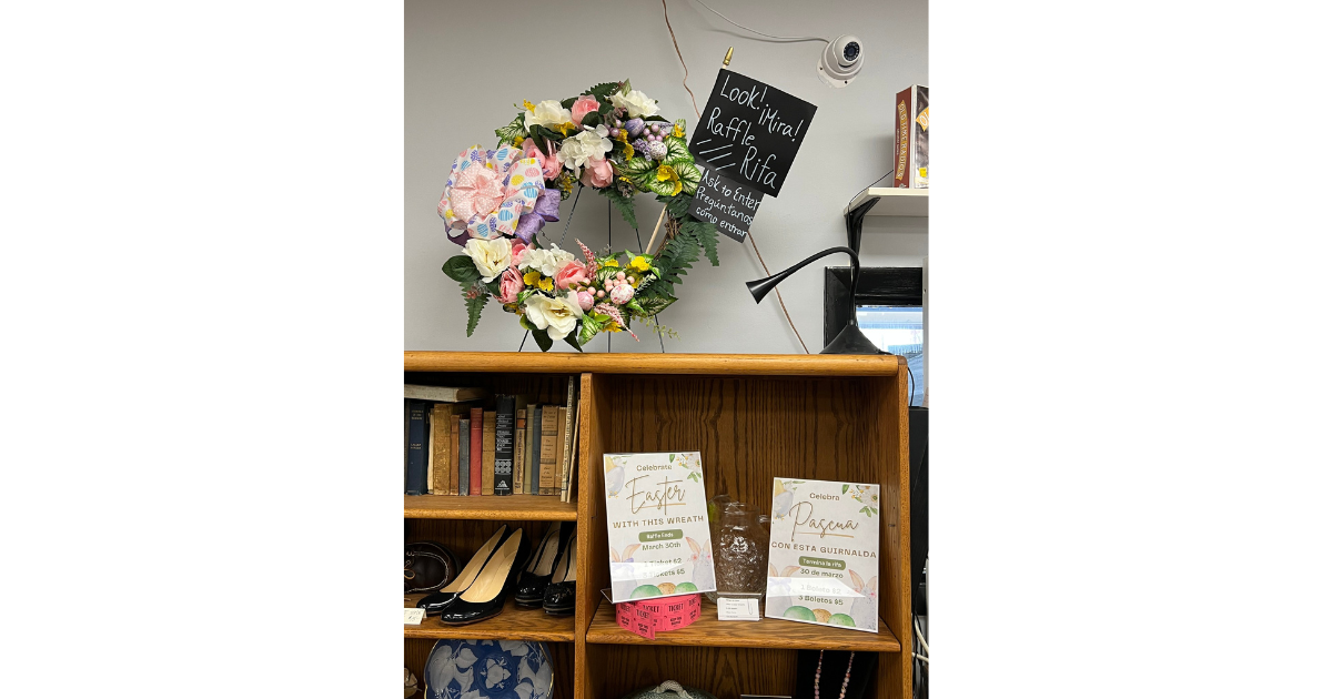 Easter Wreath Raffle