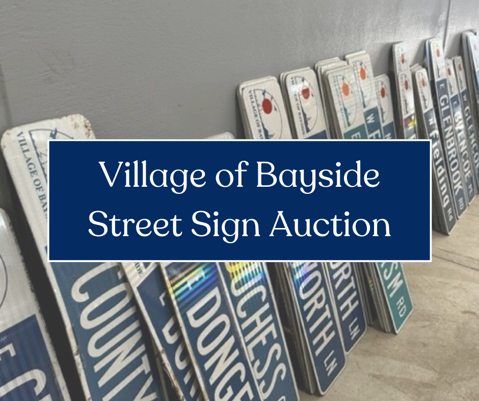 Village of Bayside Street Signs | Village of Bayside