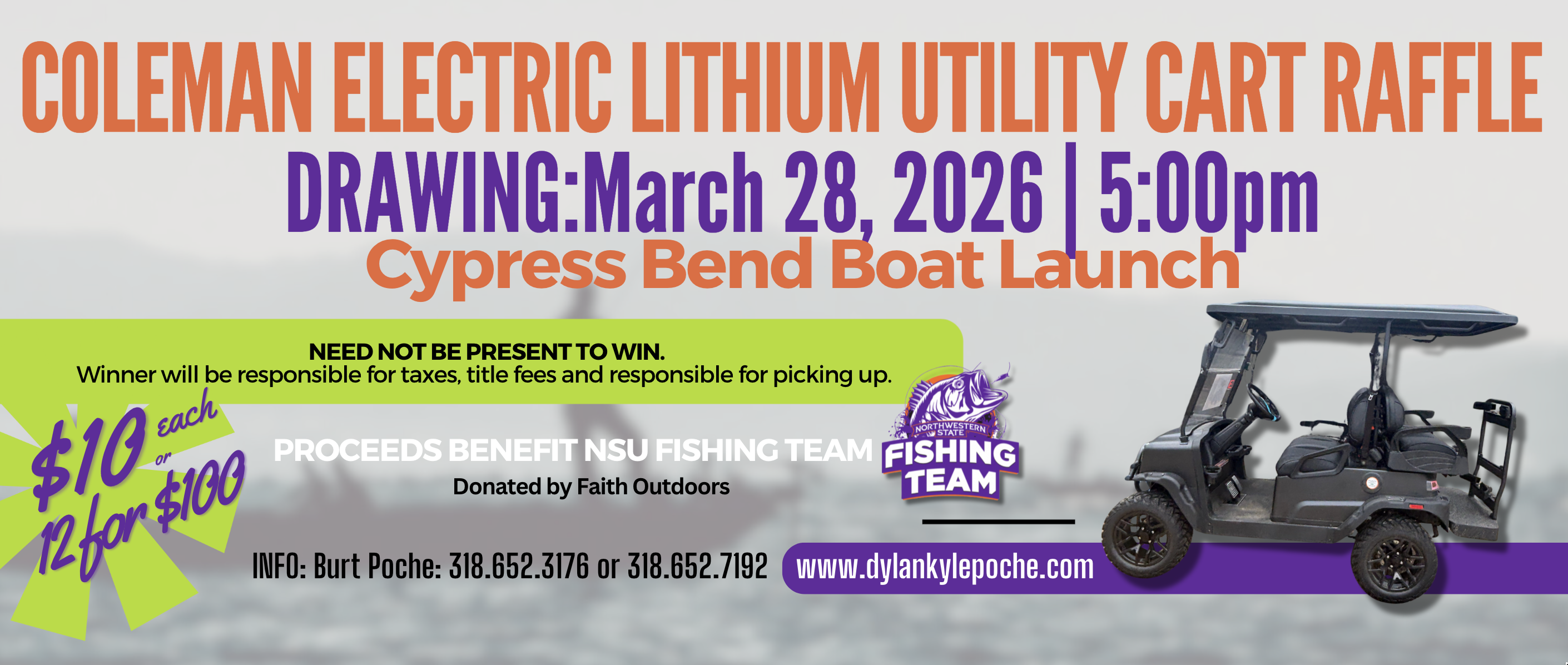 DKP Raffle 2026 | Dylan Kyle Poche Memorial Fund Inc