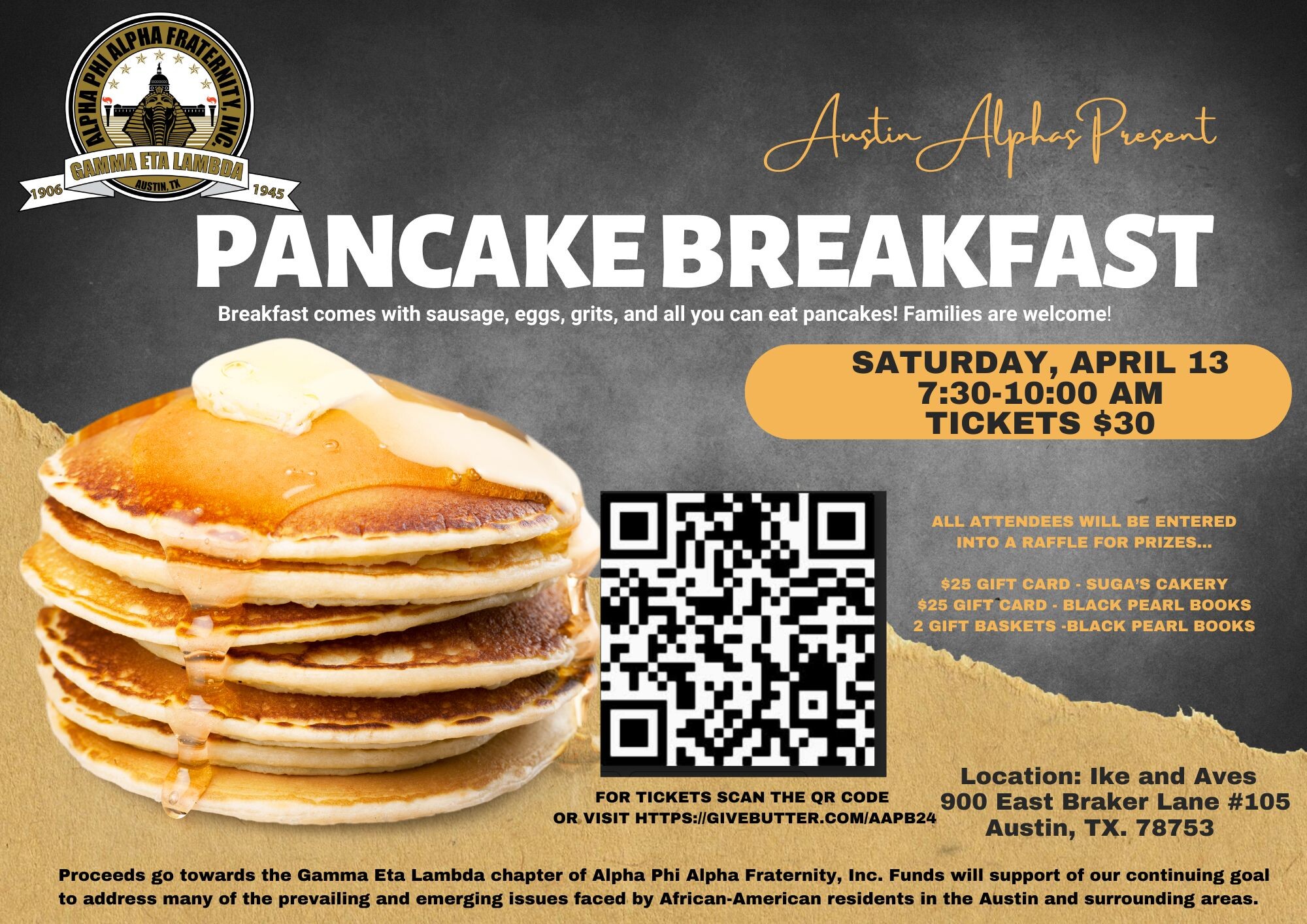 Austin Alpha Pancake Breakfast
