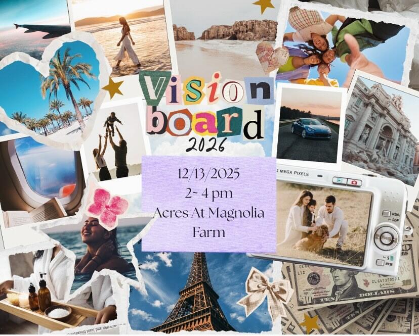 Vision Board 2026 Gathering | Acres at Magnolia Equine Rescue and Sanctuary