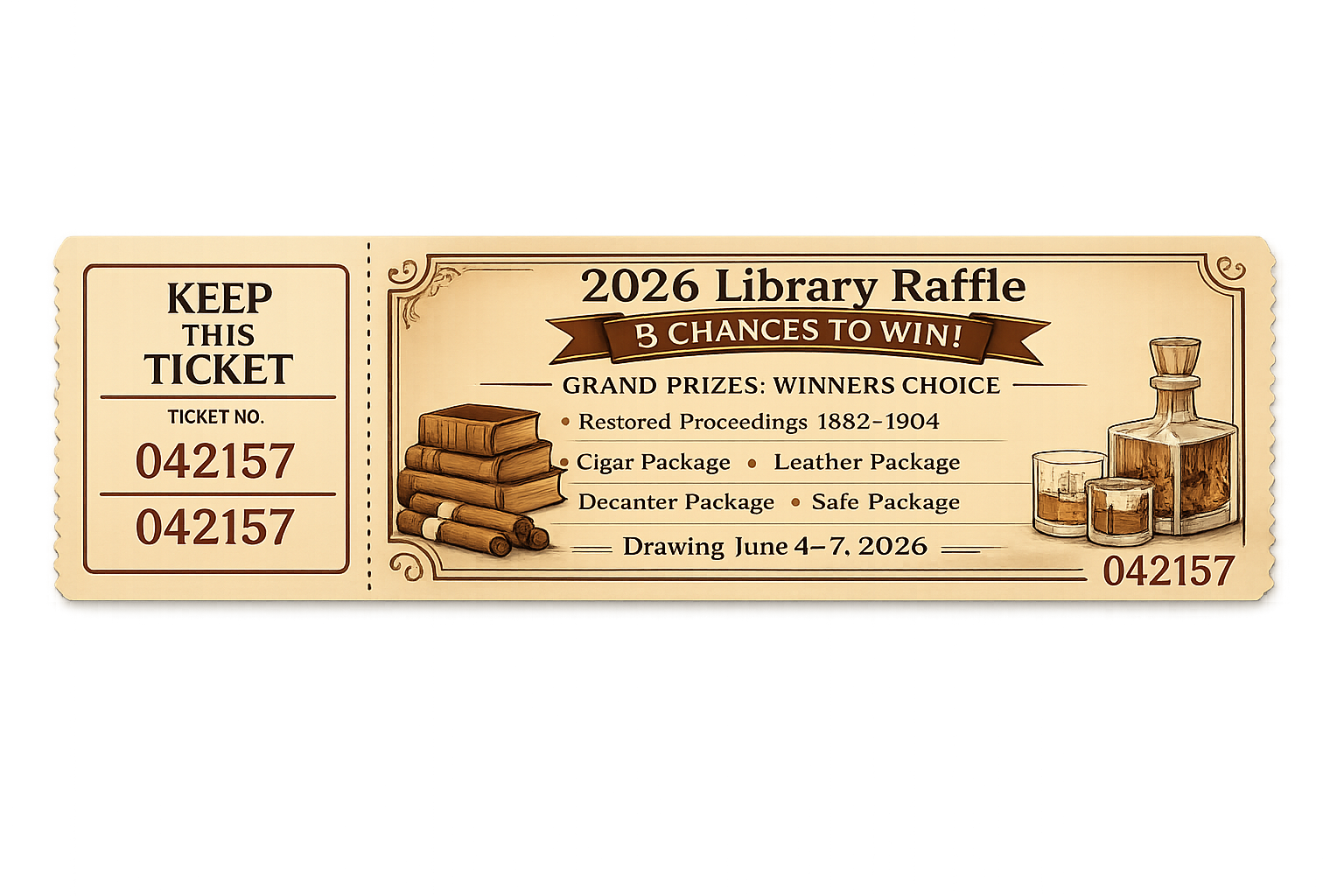 2026 Roskruge/Casey Library Raffle | The George Roskruge & S Barry ...
