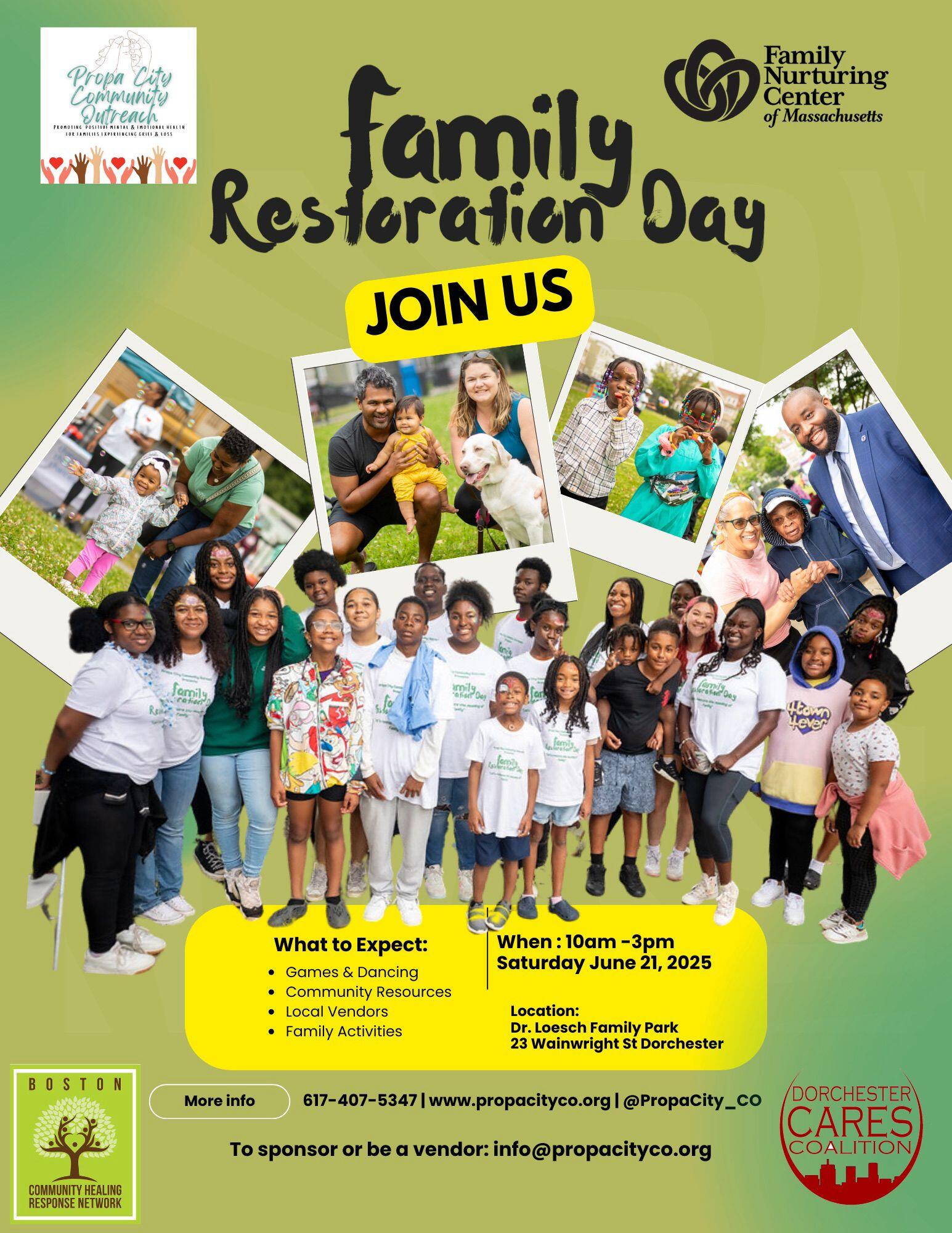 Family Restoration Day 2025