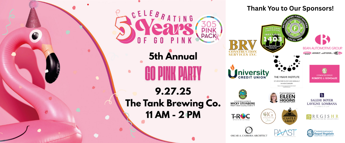 Go Pink for the Pack! | 305 Pink Pack Inc