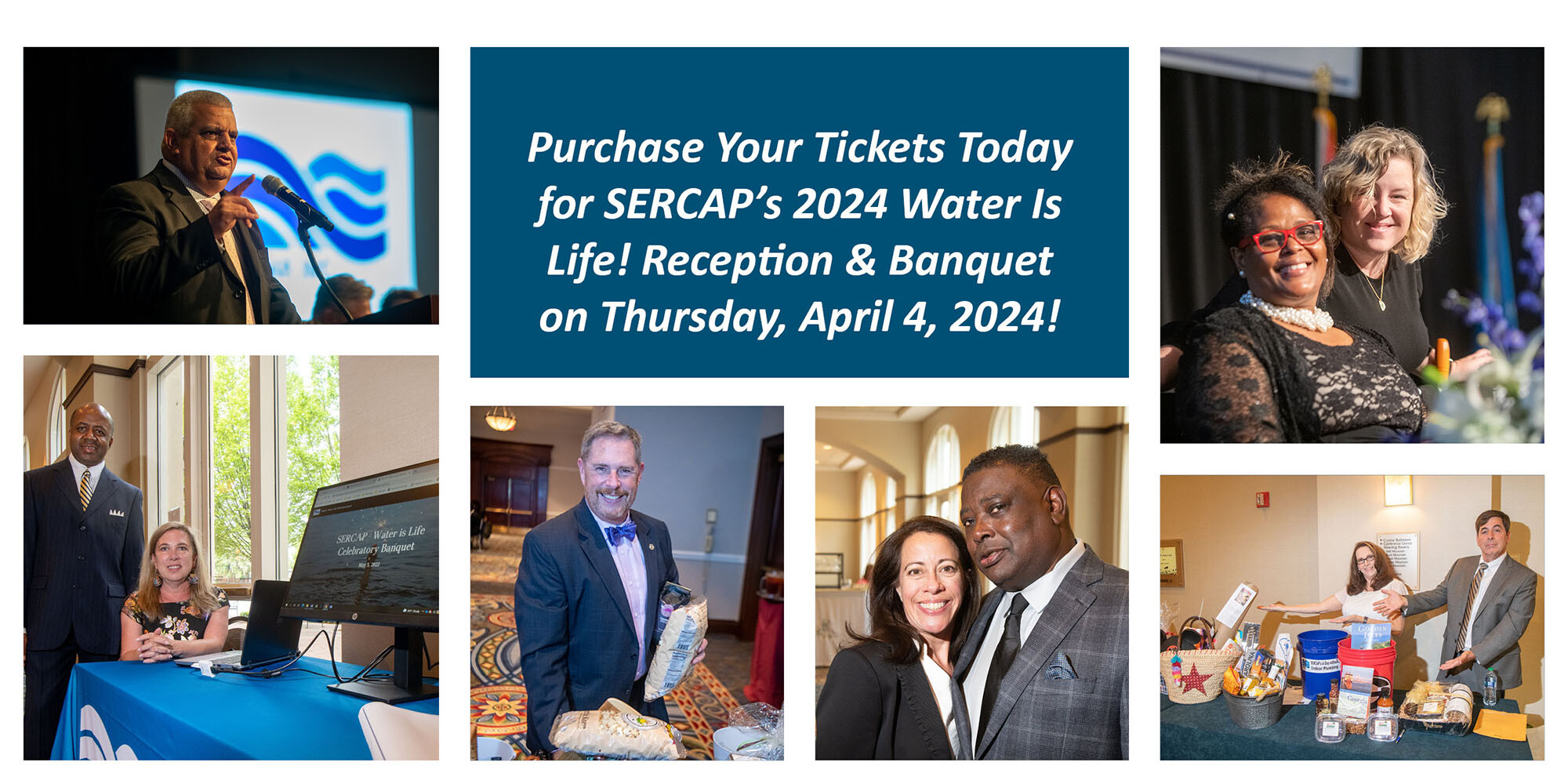 SERCAP's 2024 Water Is Life! Reception and Banquet | Southeast Rural ...