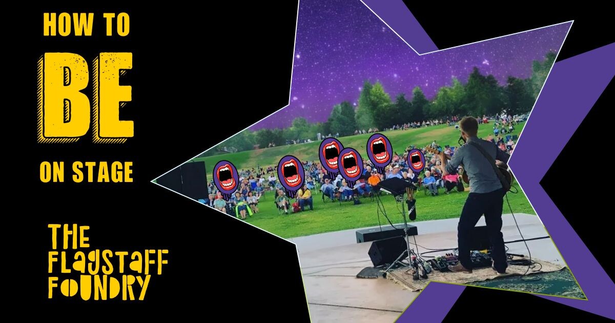 Stagecraft workshop: How to BE on stage