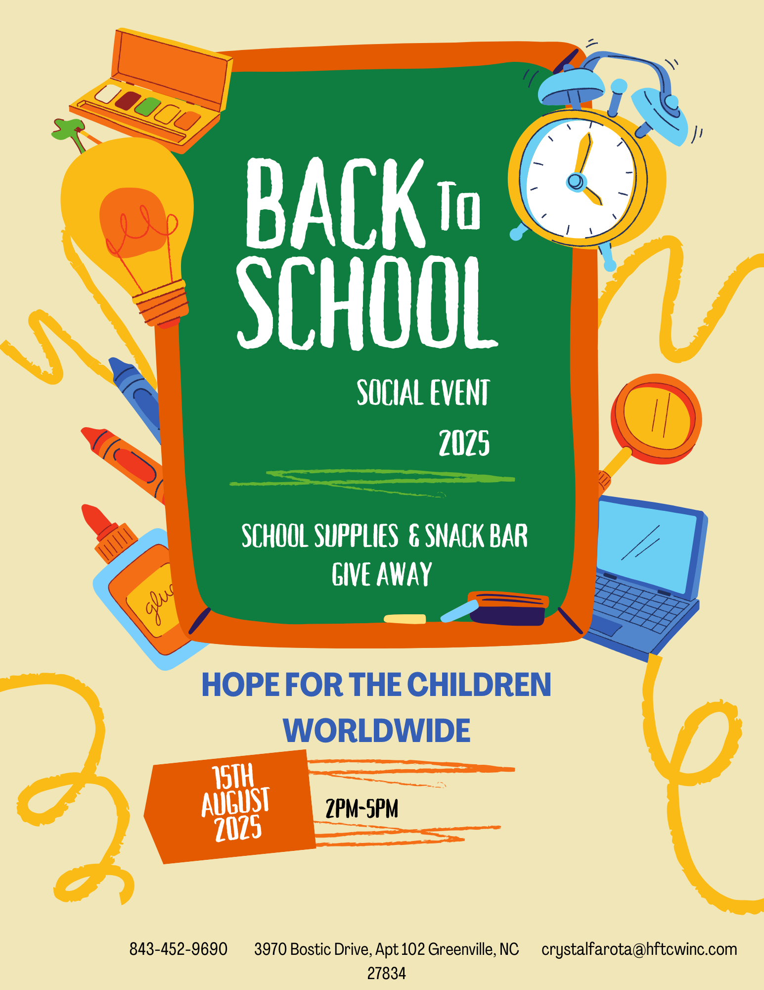 Back-to-School Social Event 2025