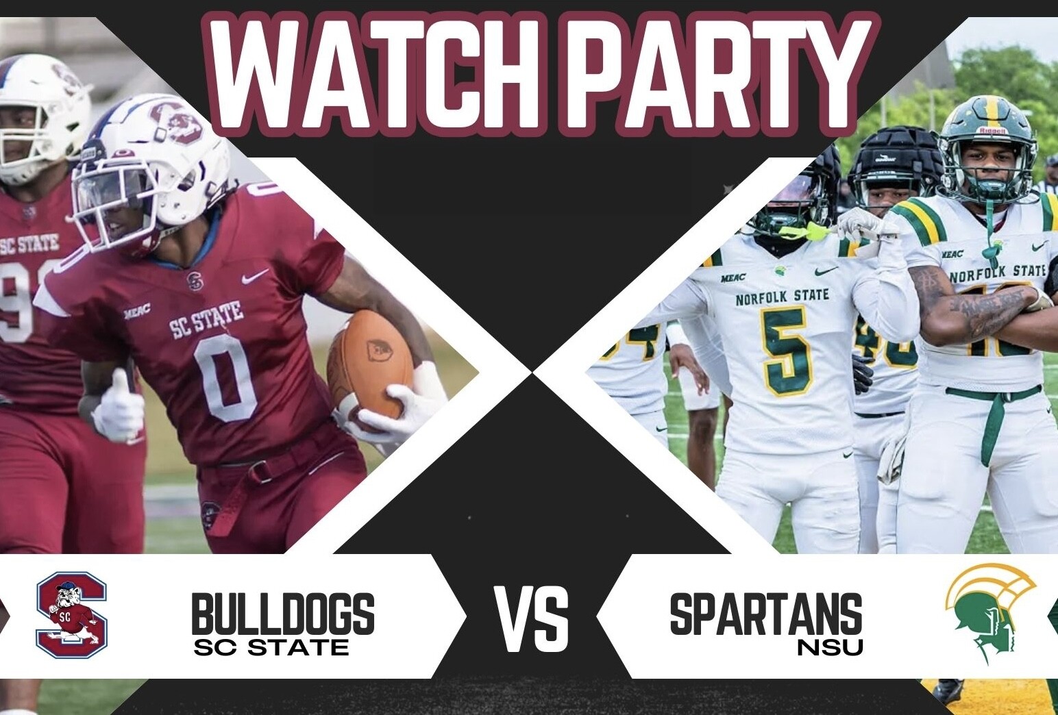 SCSU Bulldogs vs. NSU Spartans Watch Party