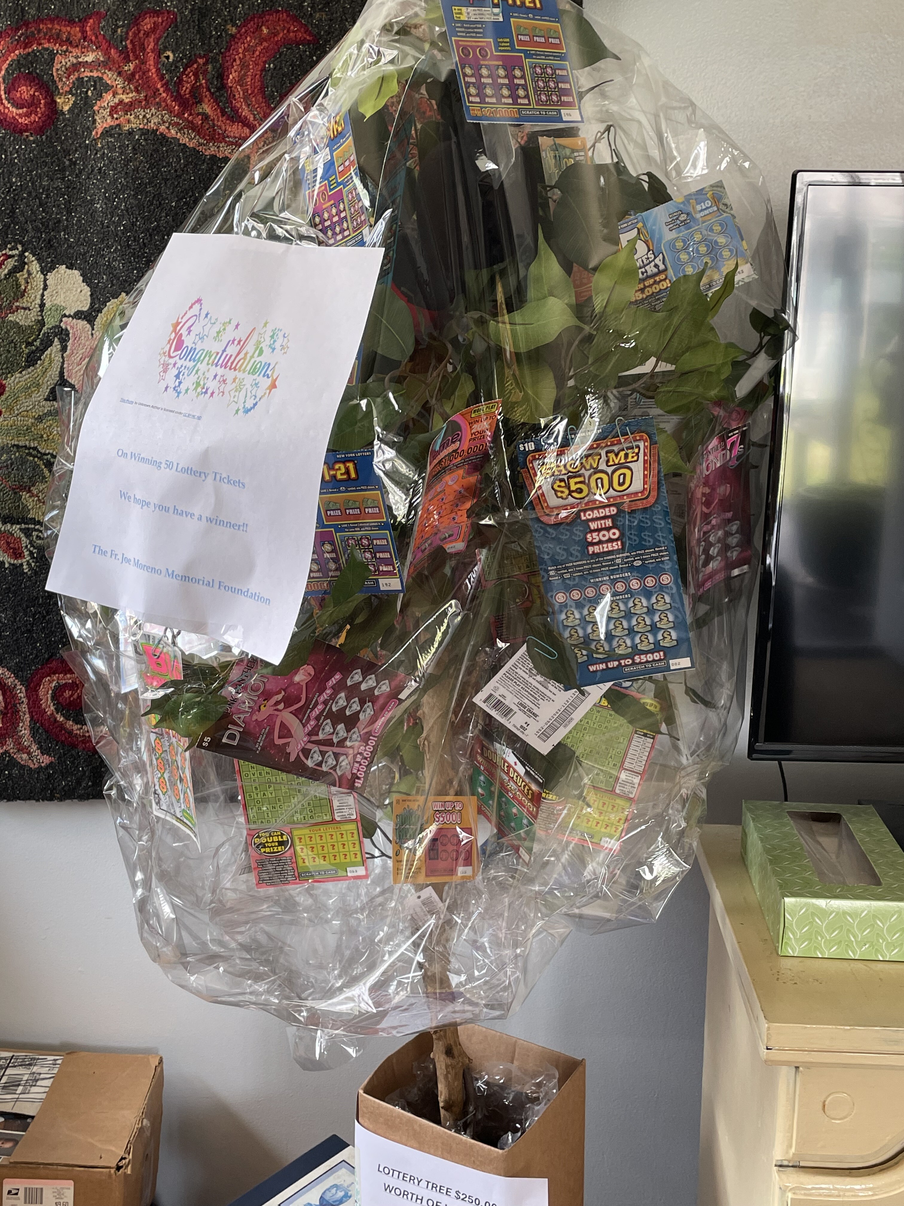 Lottery Tree Fundraiser