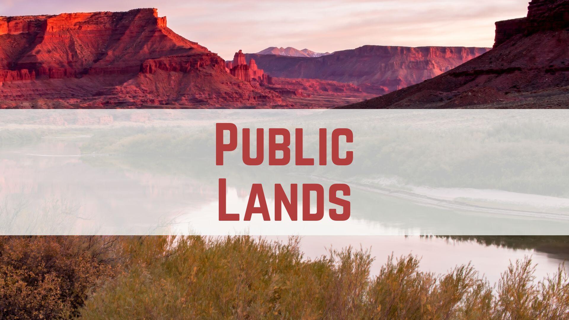 Support Public Lands Coverage