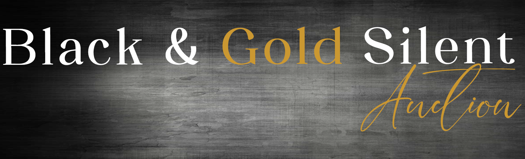 Black & Gold Silent Auction