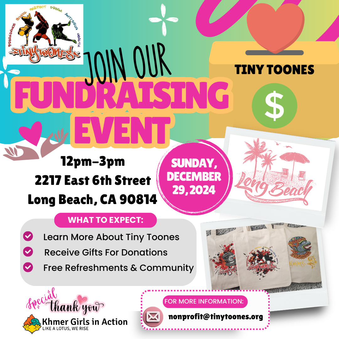 Tiny Toones Long Beach Fundraising Event 12/29/2024 | Tiny Toones