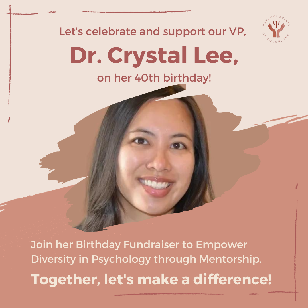 Dr. Crystal Lee's Birthday Fundraiser