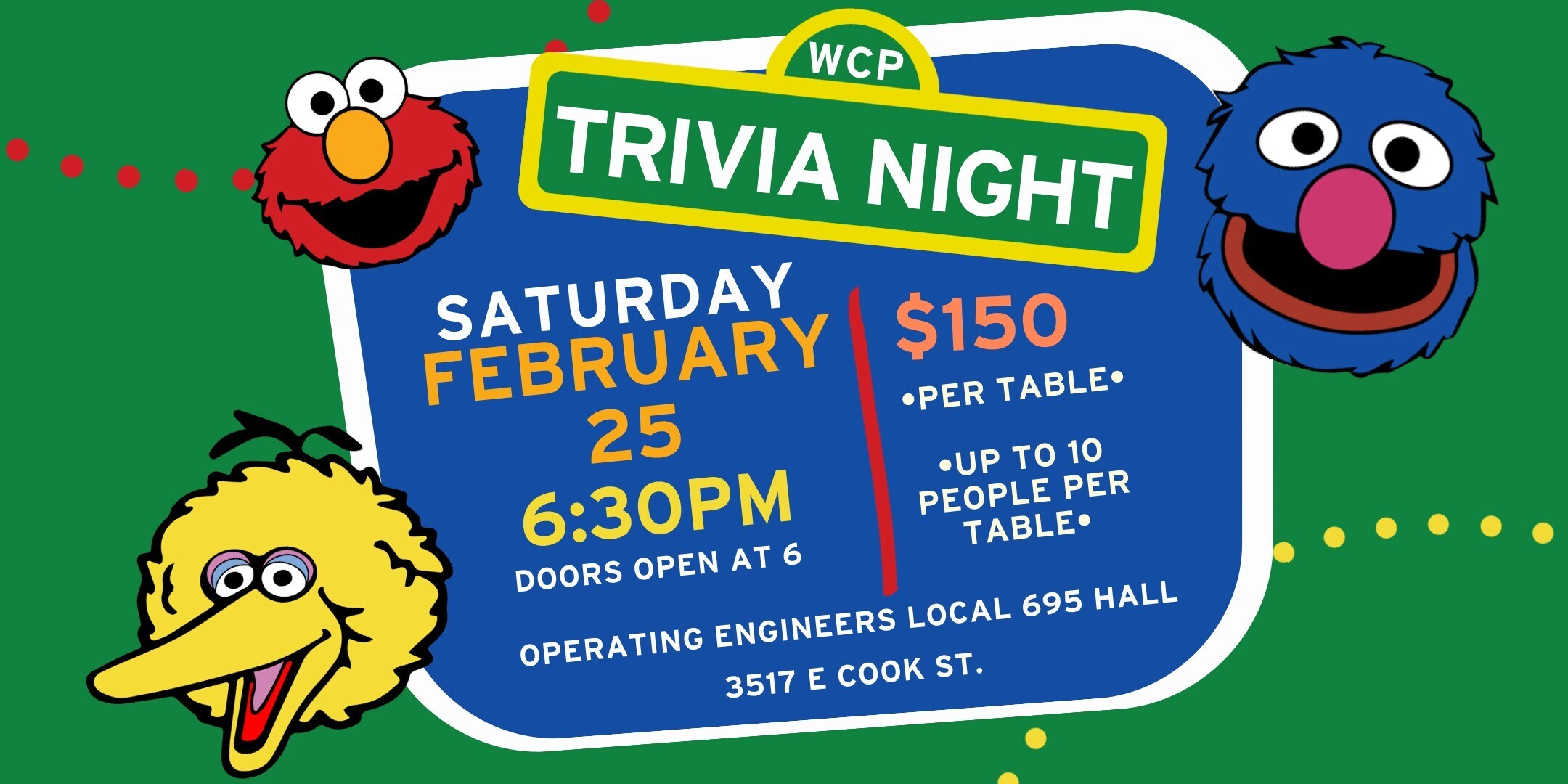 WCP Trivia Night & Silent Auction 2023
