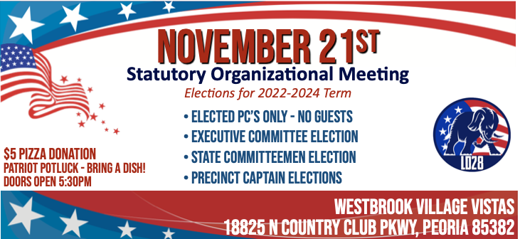 LD28 November Statutory Organizational Meeting