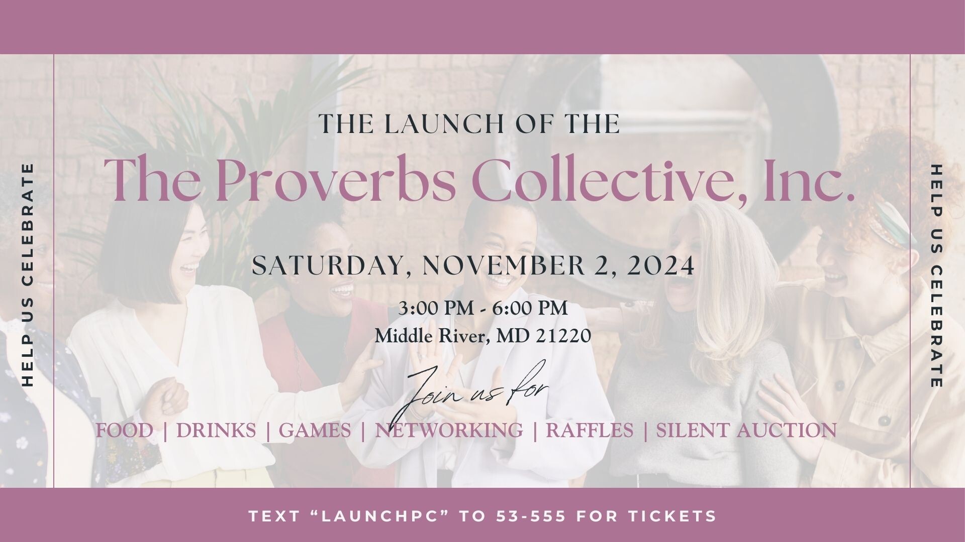 The Proverbs Collective Launch Event | The Proverbs Collective, Inc.