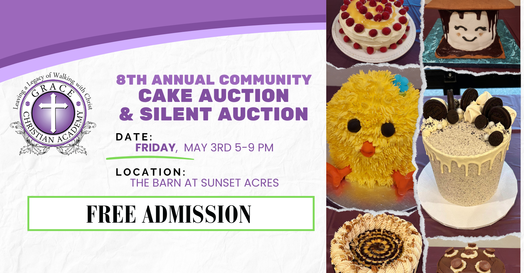 2024 Cake & Silent Auction