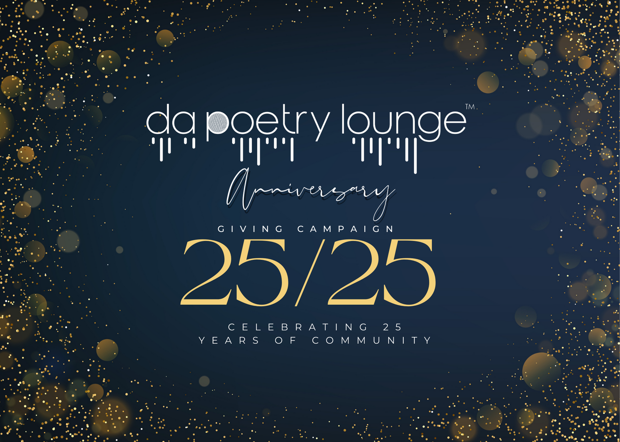 Da Poetry Lounge 25/25 Campaign | Da Poetry Lounge CO