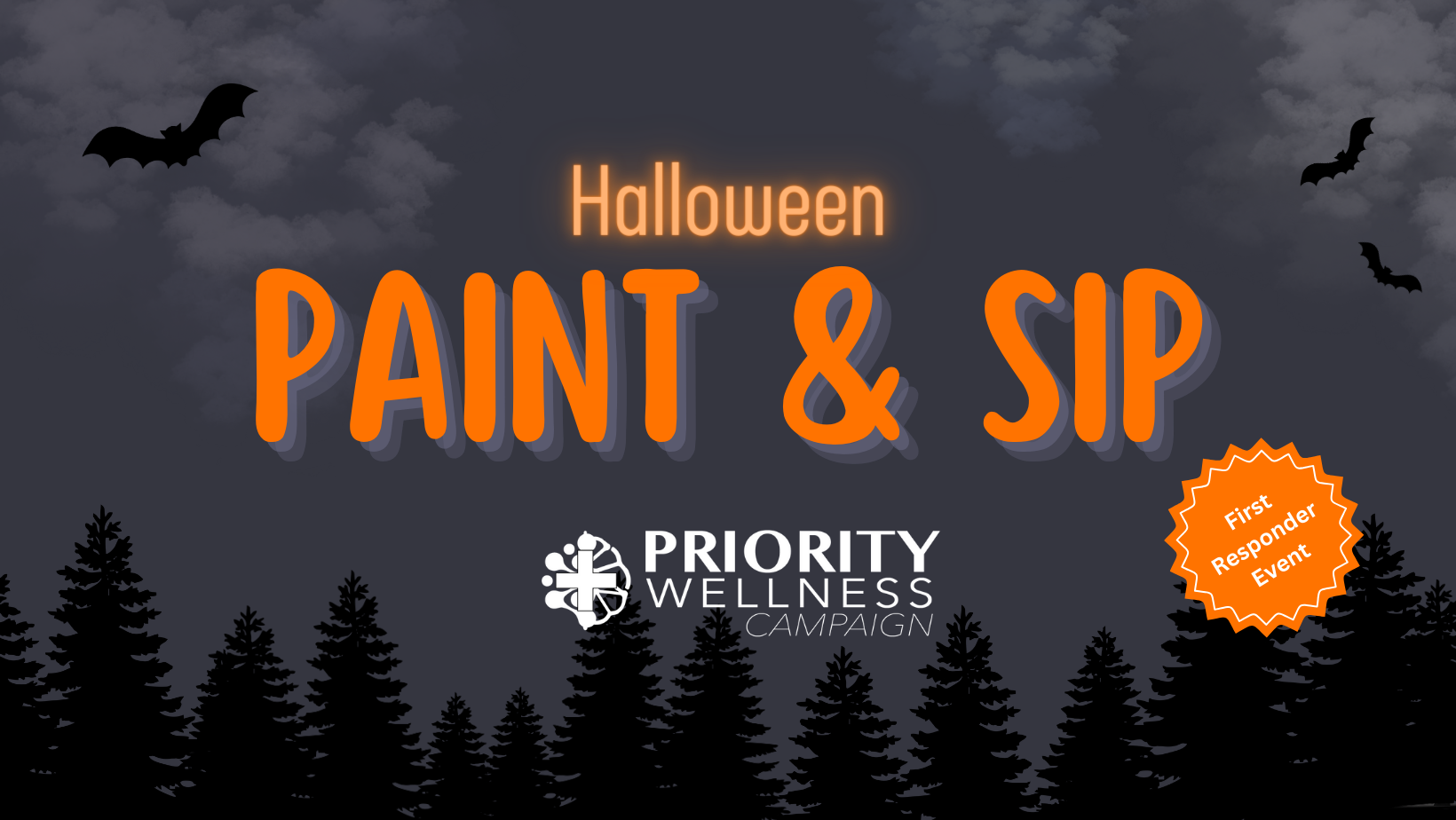 PWC Halloween Paint & Sip