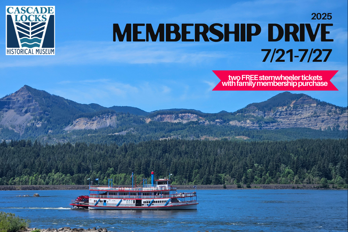 Become a Member of the Friends of the Cascade Locks Historical Museum