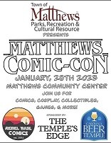 Matthews Comic Con | Matthews HELP Center