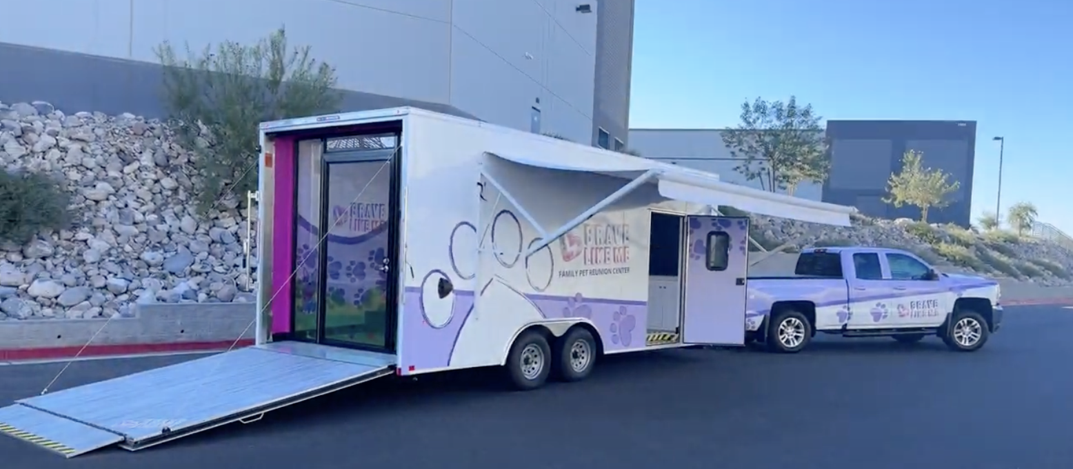 Brave The Journey: Mobile Family Pet Reunion Center Road Show | Brave ...
