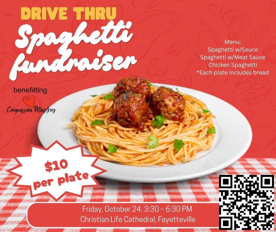Drive Thru Spaghetti Fundraiser | Compassion Ministries Ltd