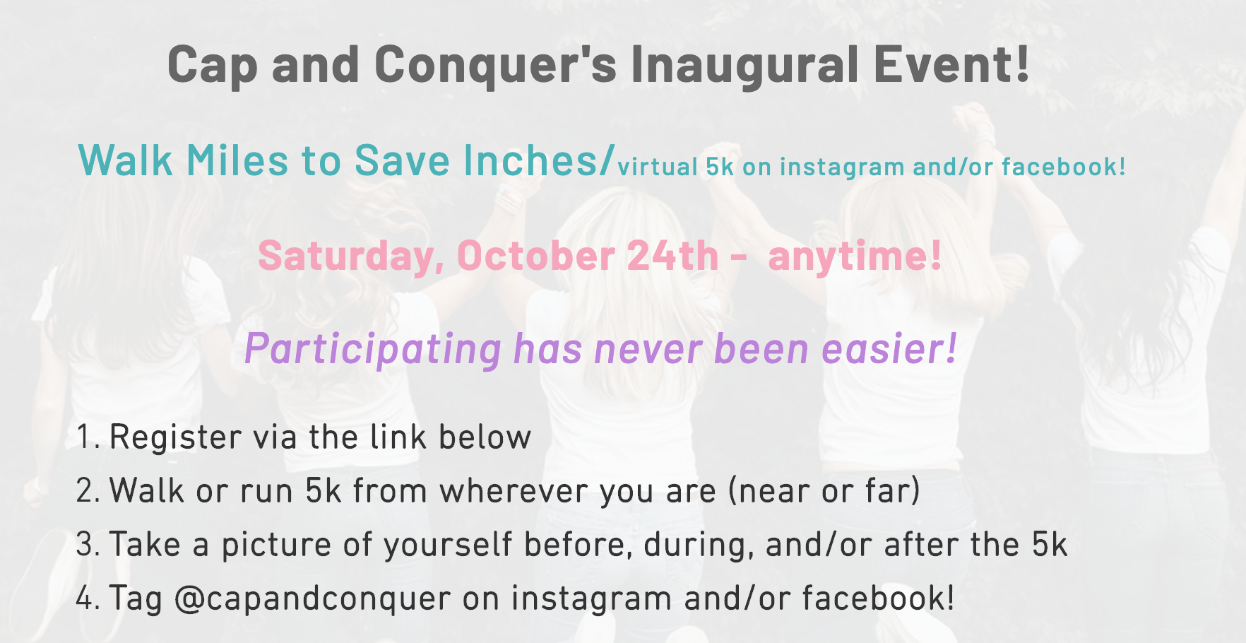 Cap & Conquer's Inaugural Event