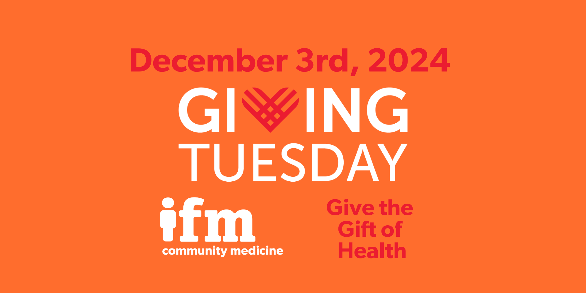 IFM's Giving Tuesday 2024 Campaign!