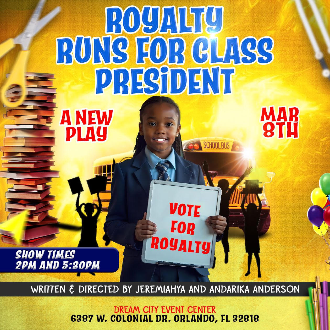 Royalty Runs for Class President
