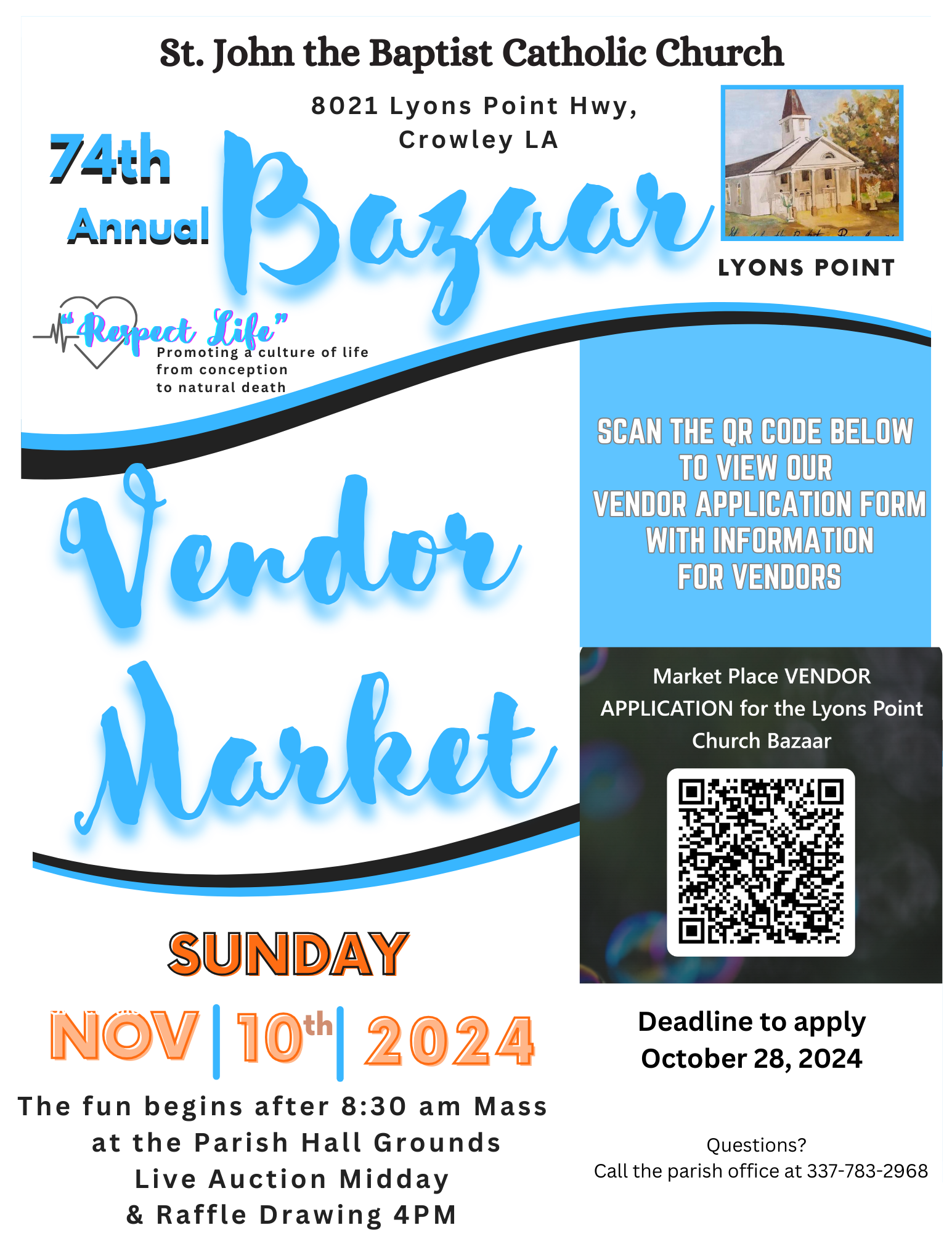 Bazaar Vendor Booth 2024