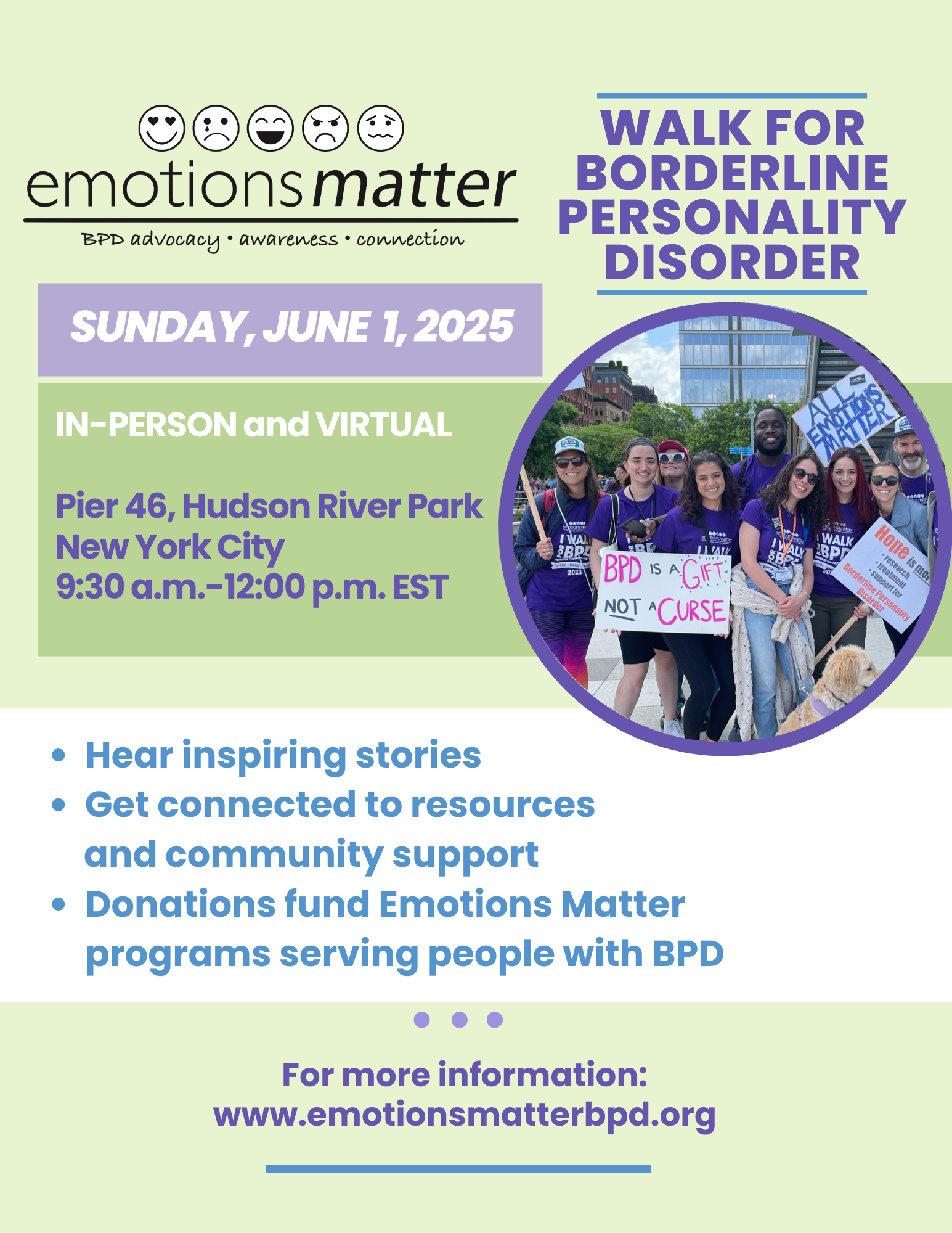 Walk for Borderline Personality Disorder 2025
