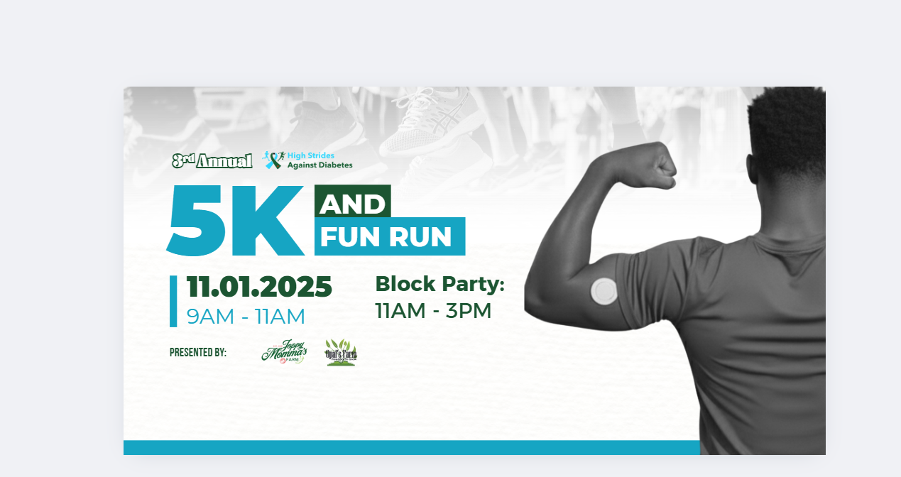 High Strides Against Diabetes 5K & Fun Run | Joppy Momma's Farm