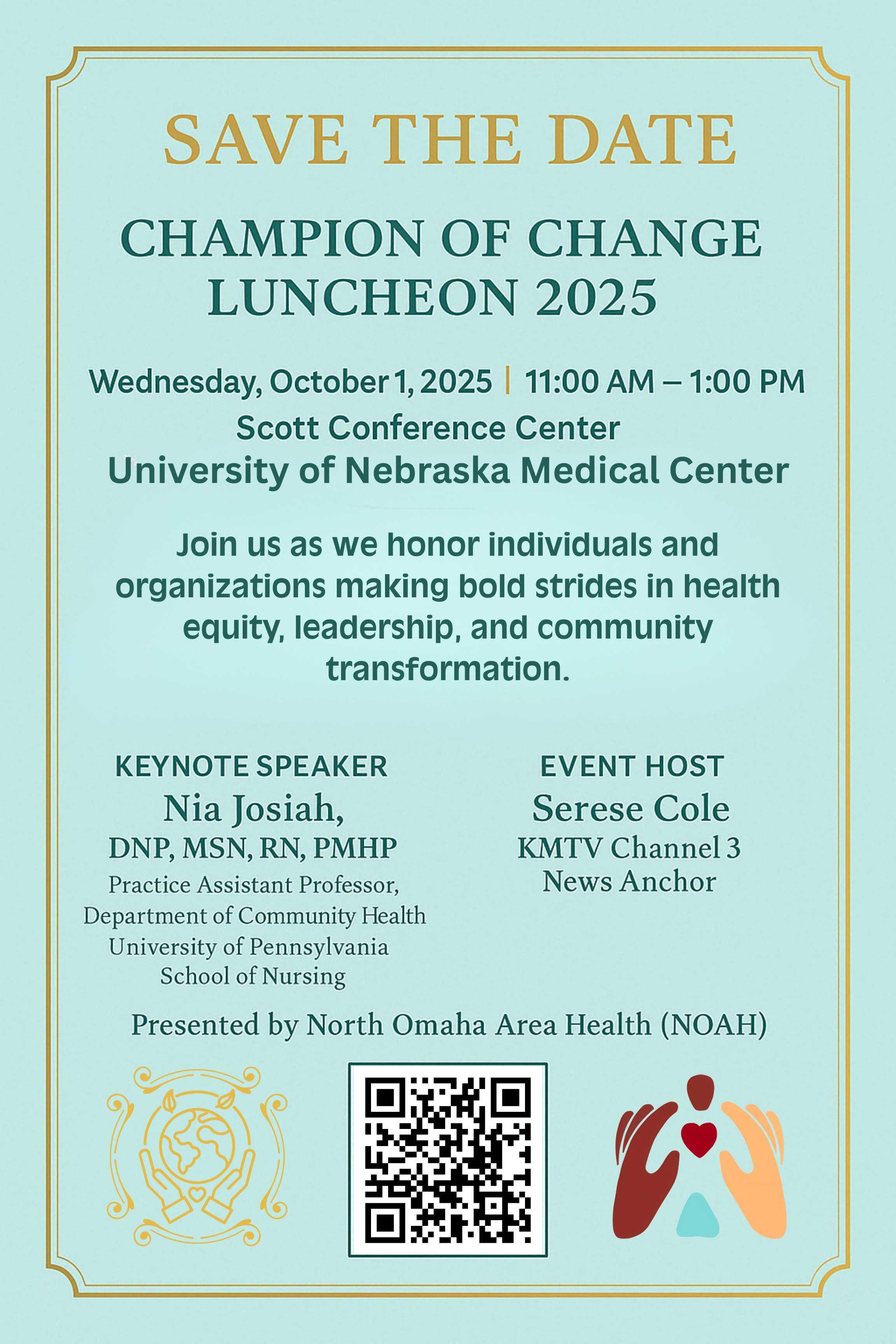 2025 NOAH Clinic Champion of Change Luncheon | North Omaha Area Health ...