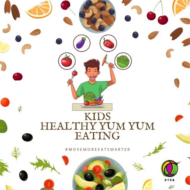 Kids Healthy Yum Yum Eating Fundraiser
