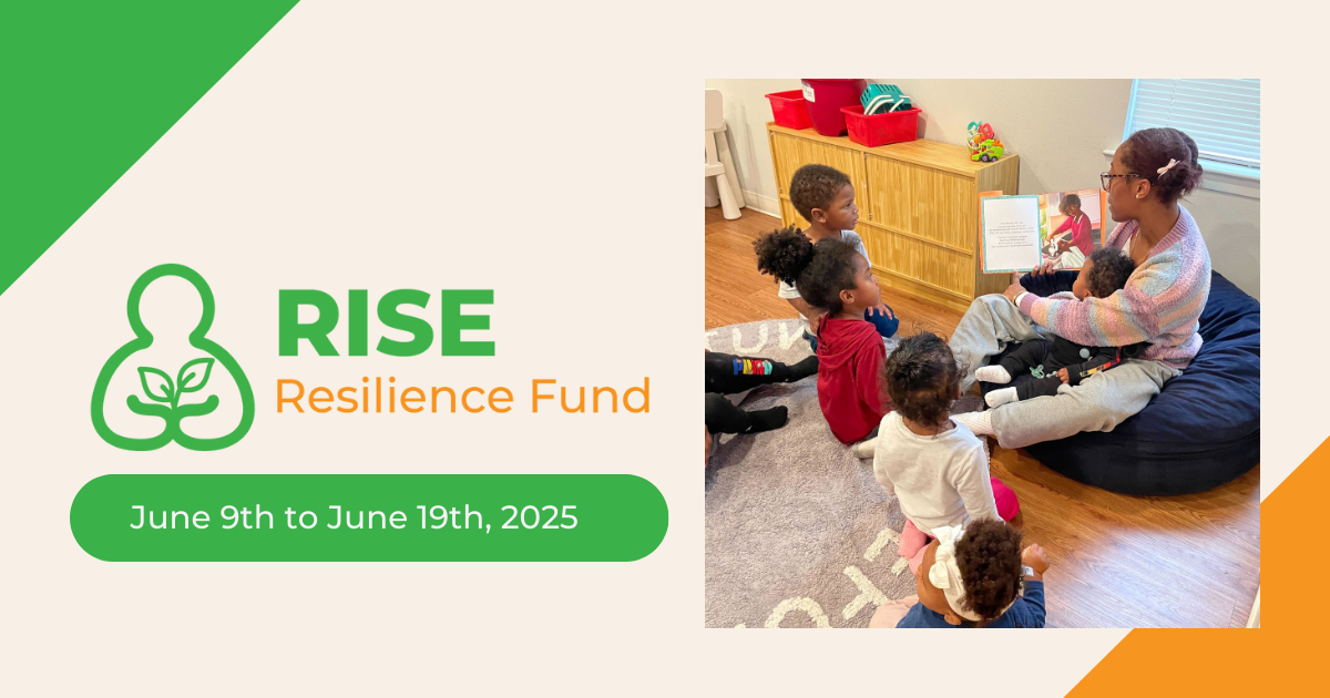 Support the RISE Resilience Fund! | RISE Child Development Center, Inc.