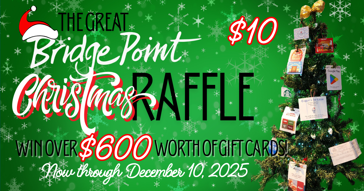 Christmas Gift Card Tree Raffle | BRIDGE POINT COMMUNITY SERVICES