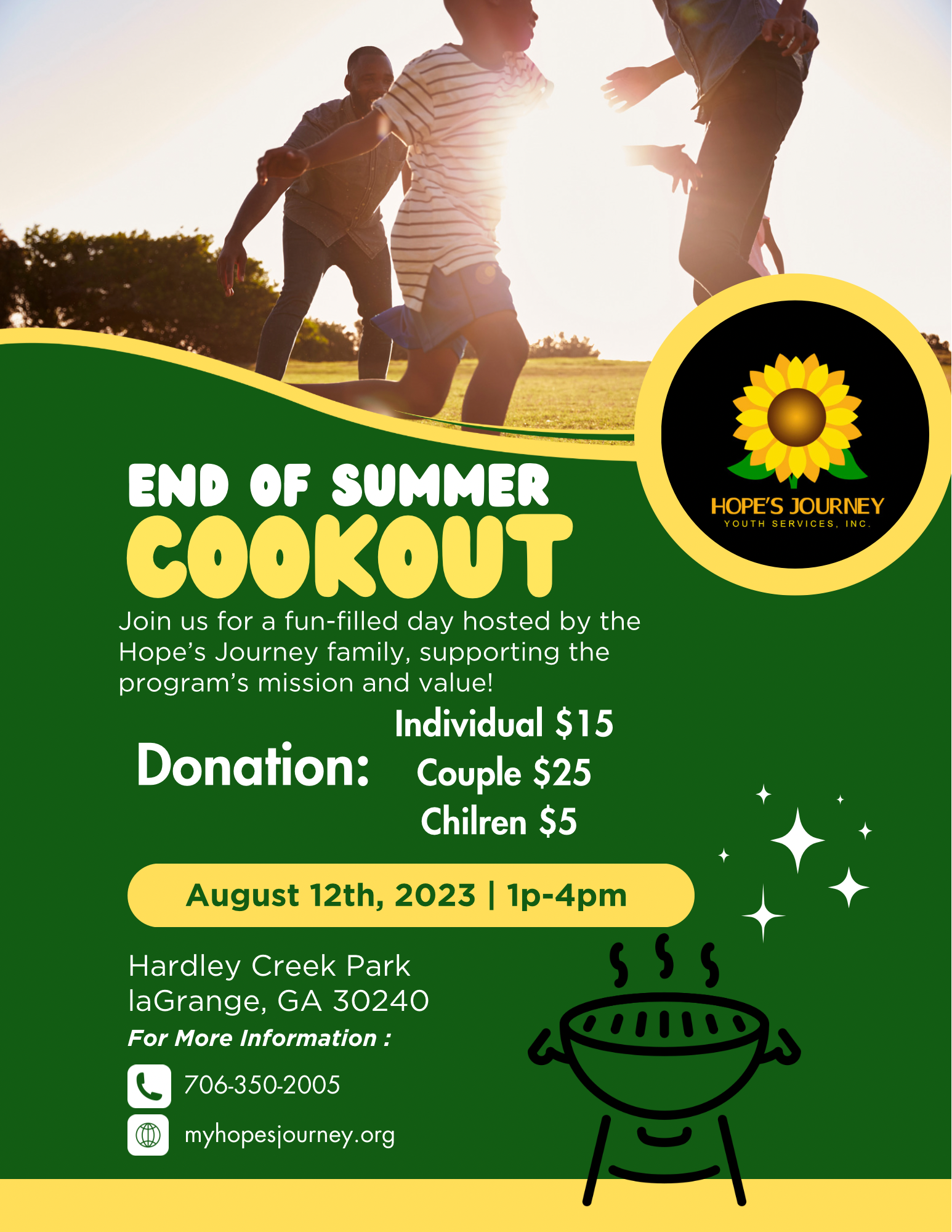 End of Summer CookOut