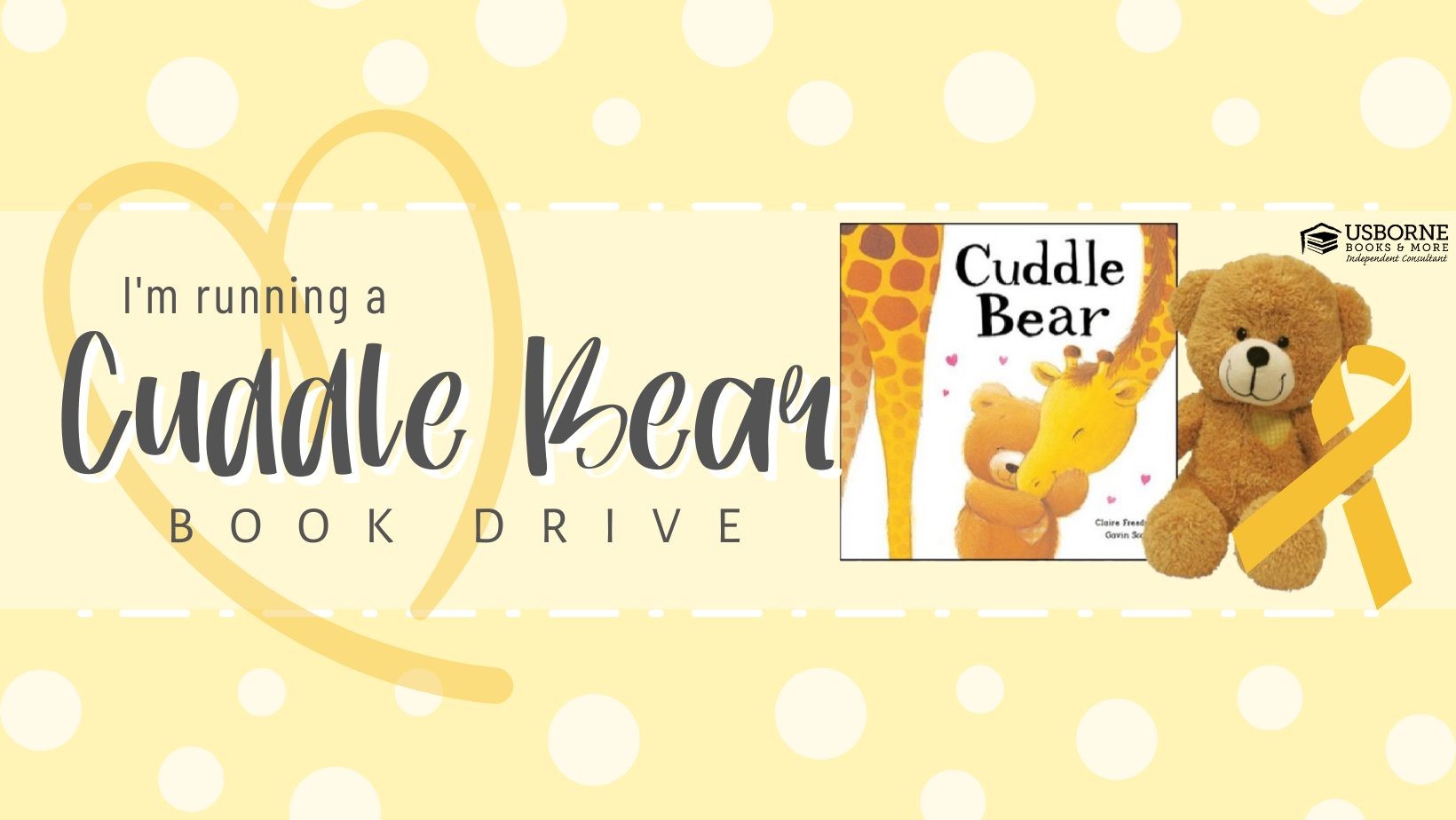 Cuddle Bear Book Drive 2022