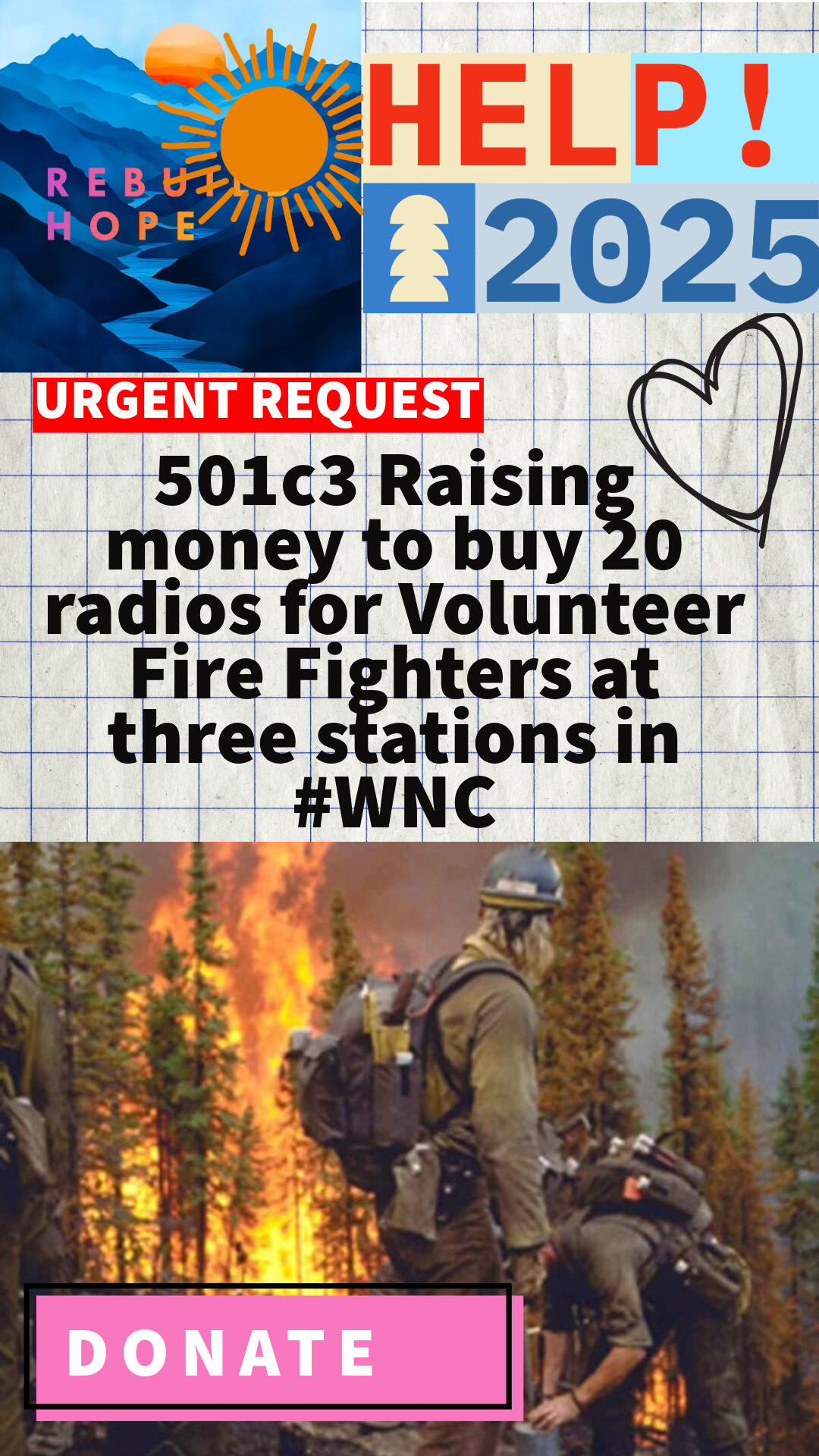 Radios for WNC Volunteer Firefighters