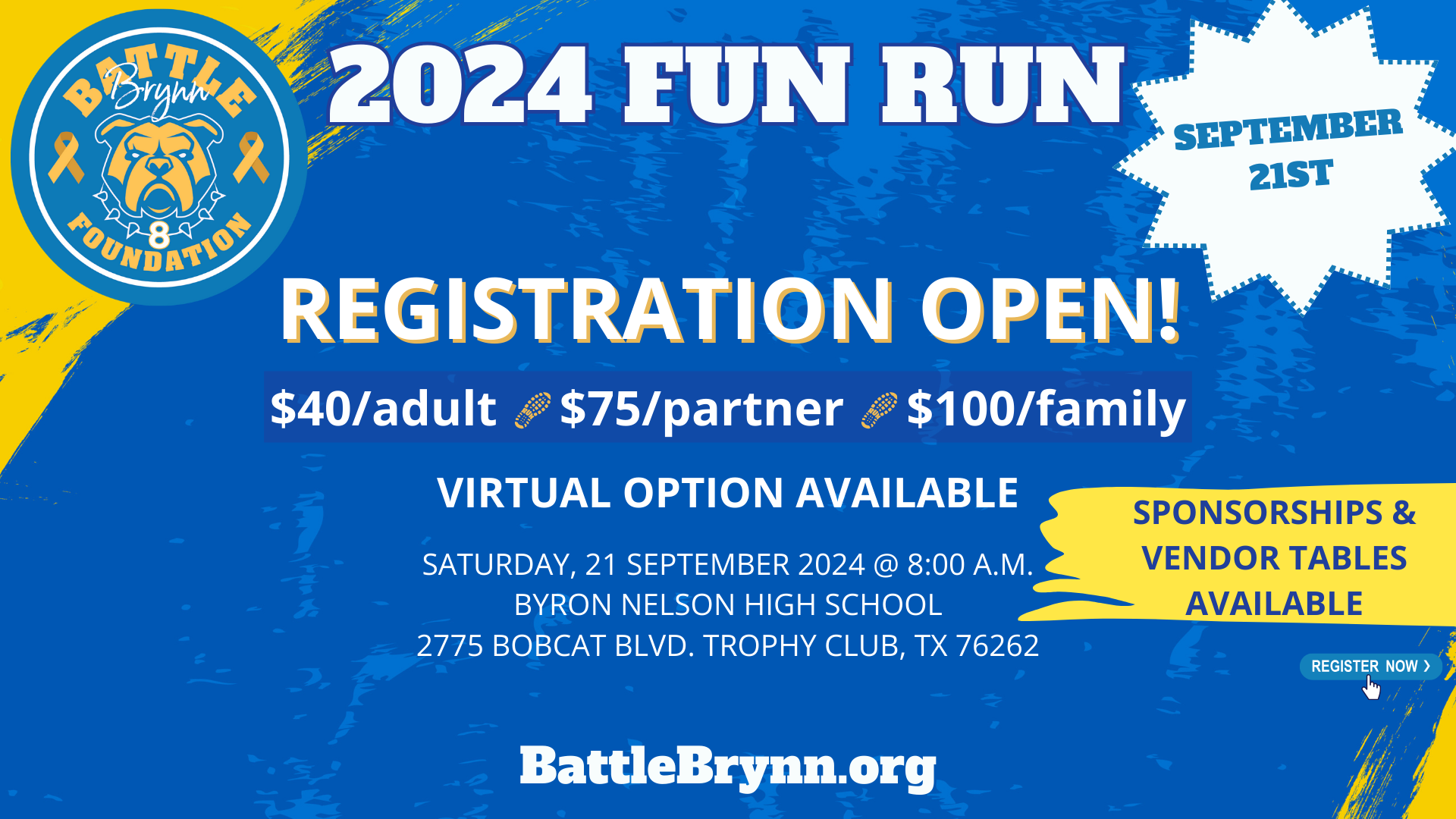 Battle Brynn Foundation FunRun (5k) | Battle Brynn Foundation