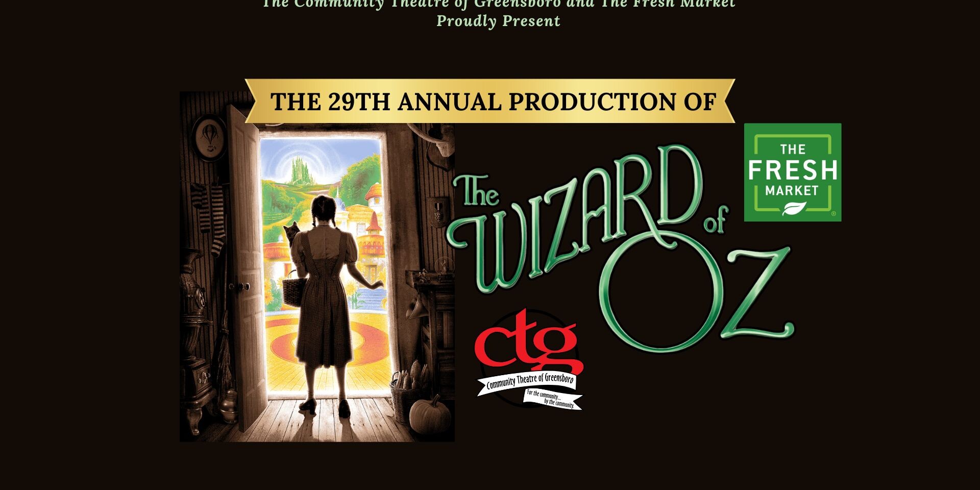 Wizard 2024 Fundraiser | Community Theatre of Greensboro