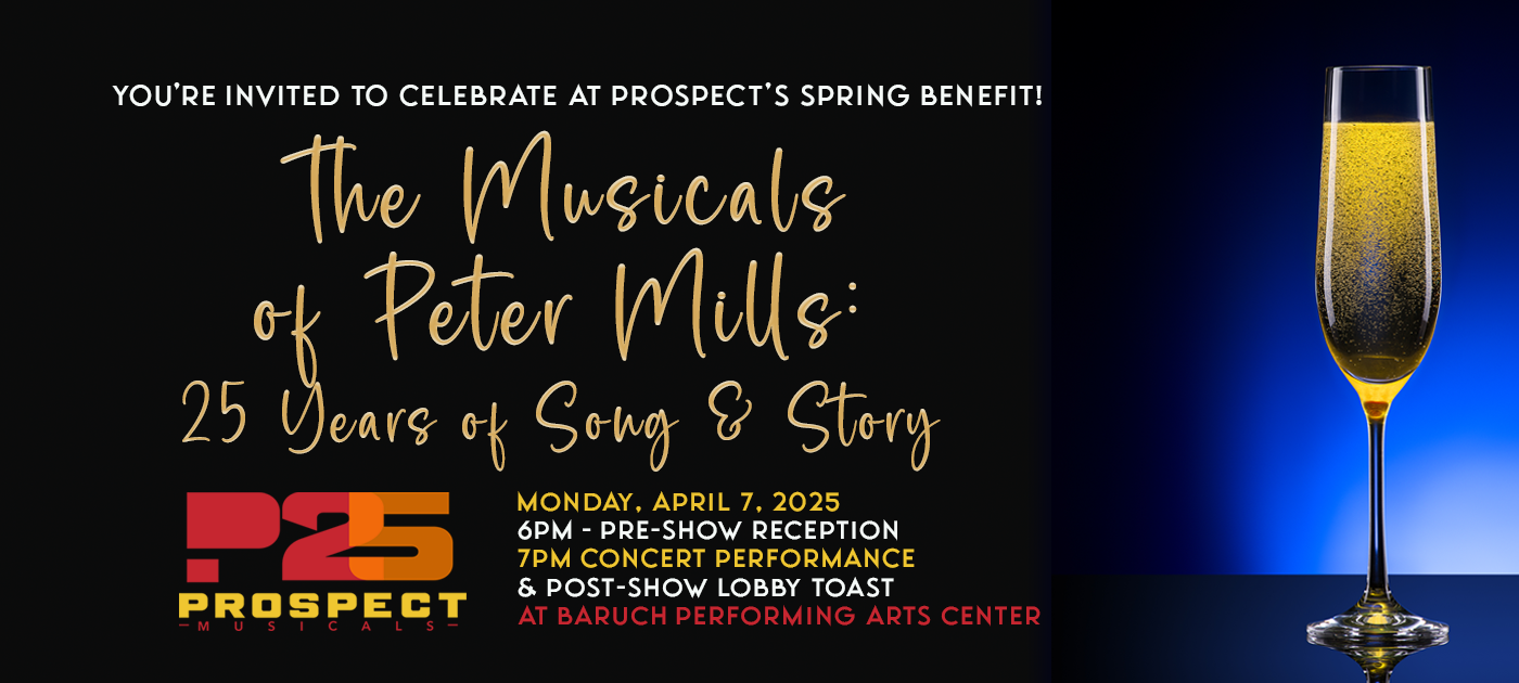 The Musicals of Peter Mills: 25 Years of Song & Story | Prospect Musicals