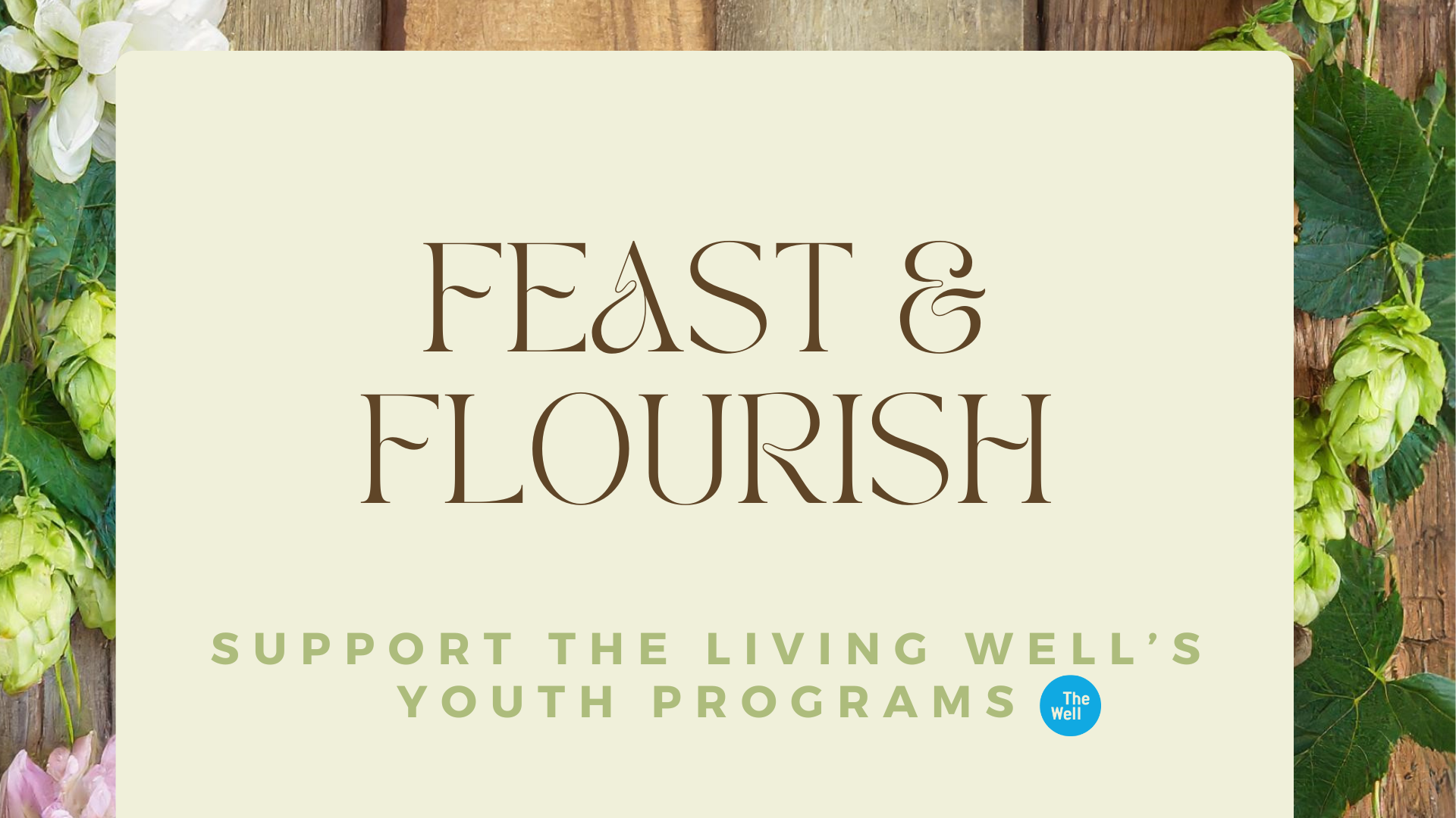 Feast and Flourish | Living Well Mission