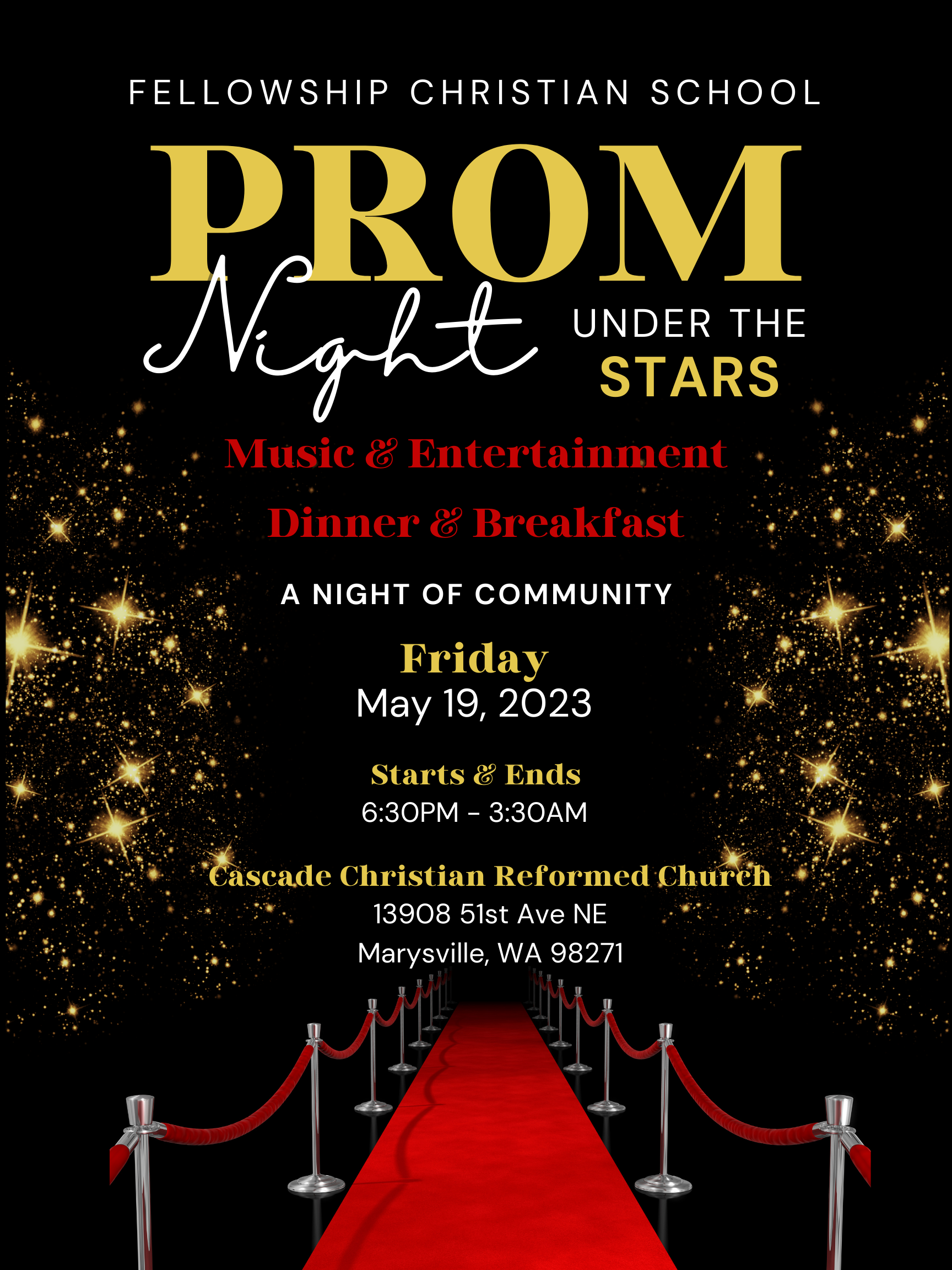 FCS Prom: A Night Under the Stars | Fellowship Christian School