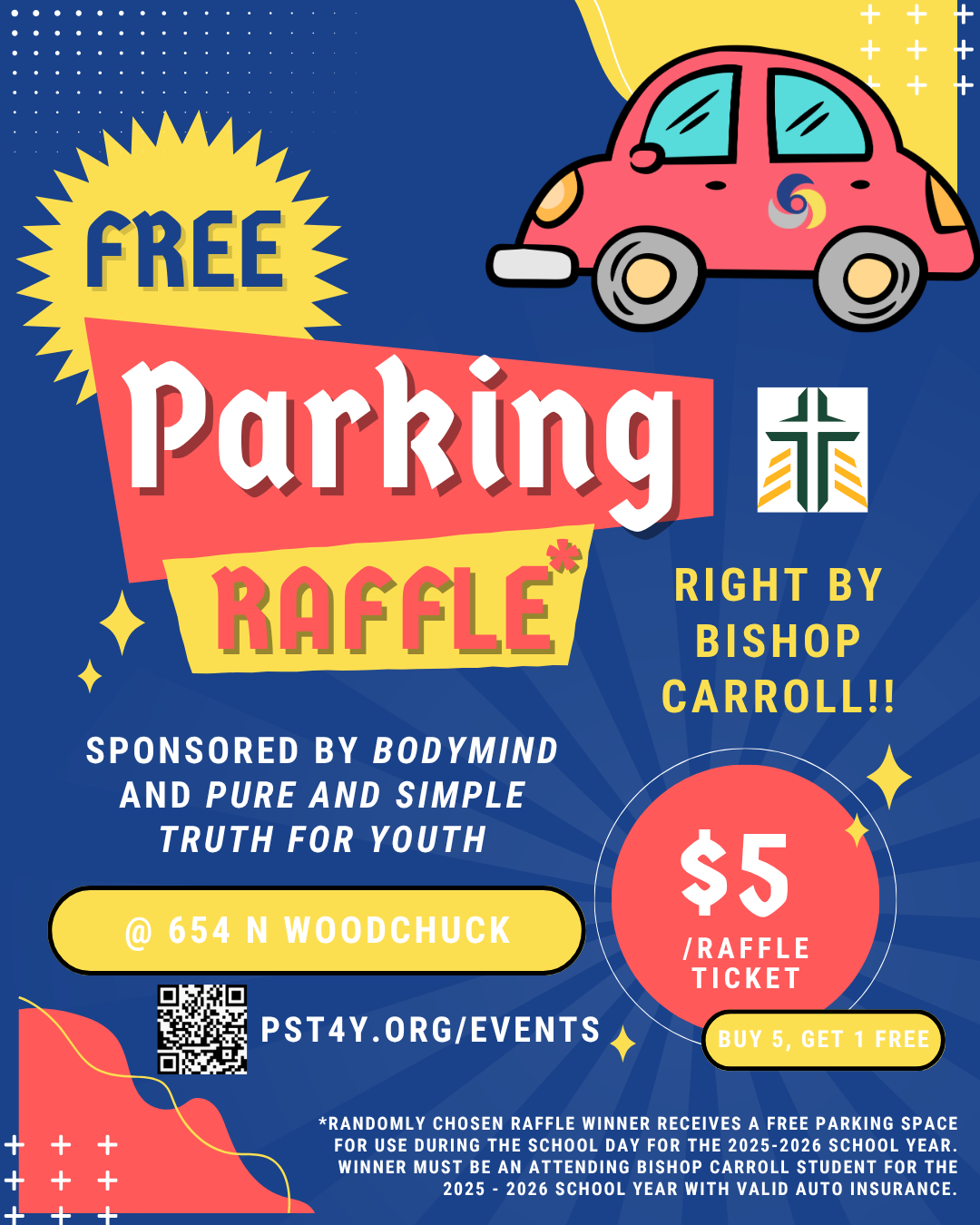 Free Parking Space Raffle | Pure and Simple Truth for Youth, Inc.
