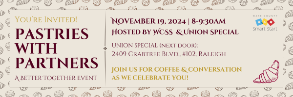 2024 Pastries with Partners Appreciation Event