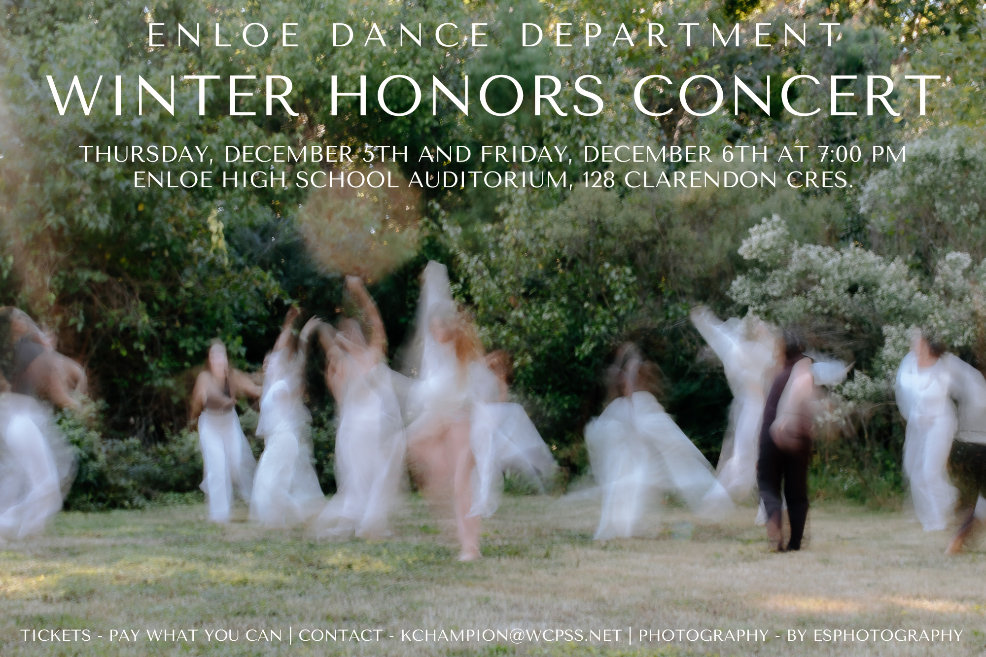 Enloe Dance Winter Honors Concert 2024