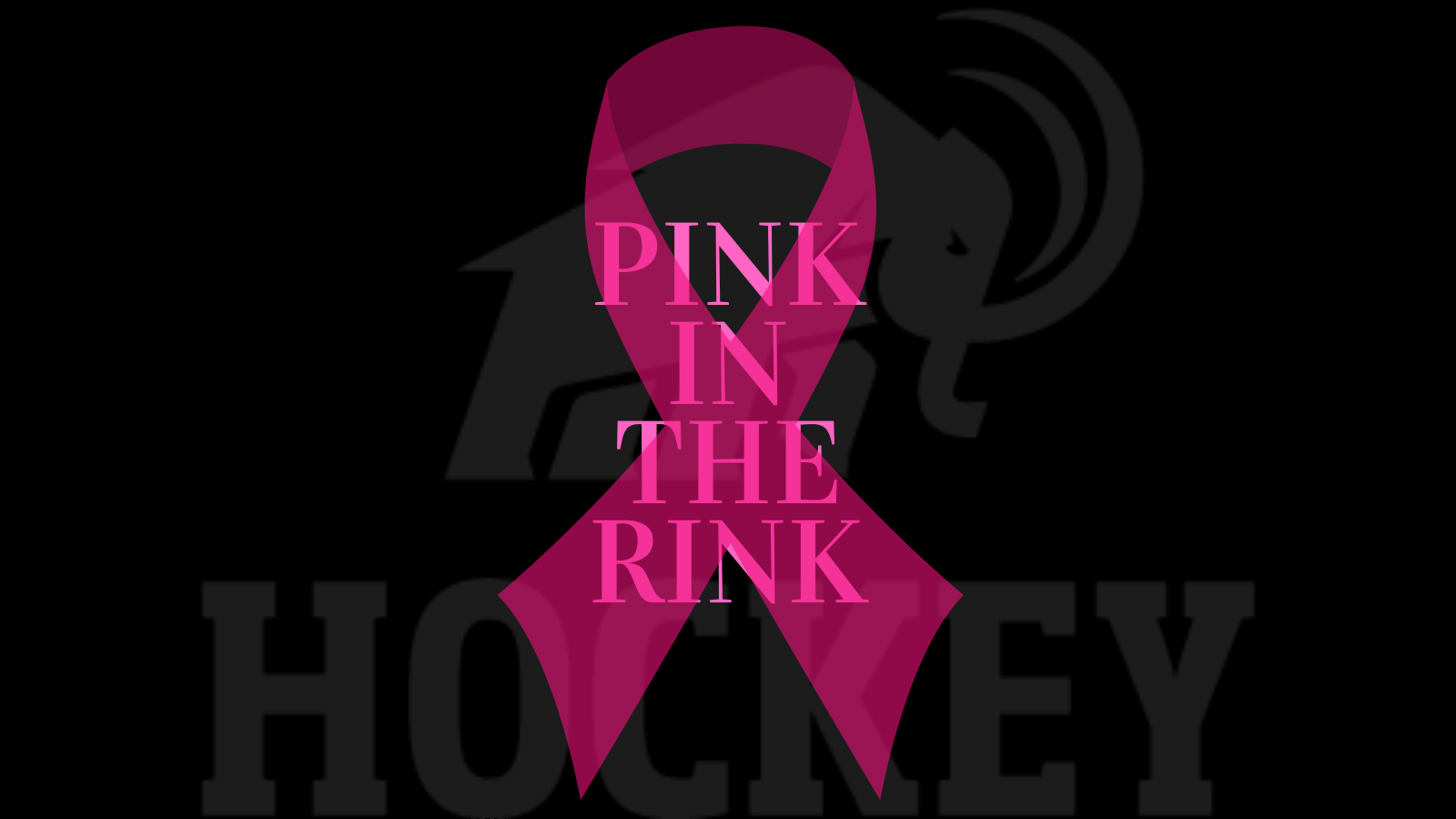 Amherst Women's Ice Hockey Pink in the Rink