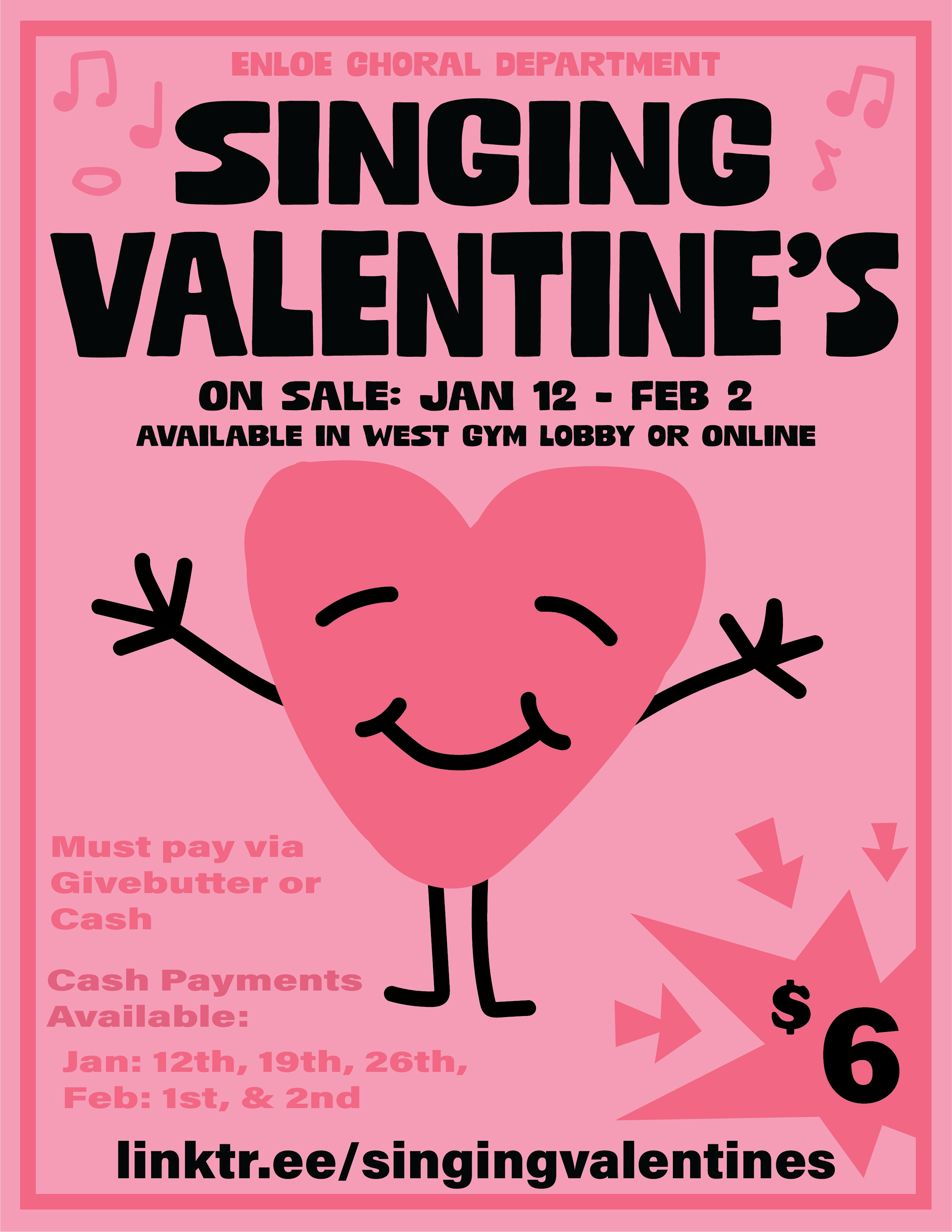 Singing Valentines 2024